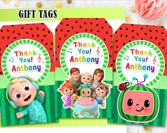 Cocomelon Tags - Etsy
