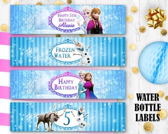 Frozen Water Labels - Etsy