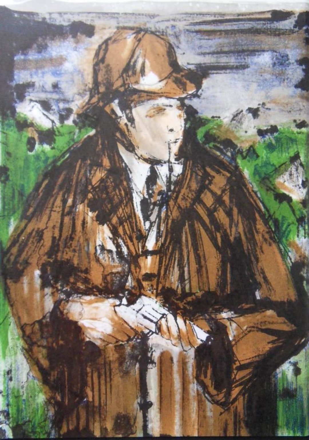 Pierre LETELLIER : Le chien des Baskerville 9 lithographies originales ...