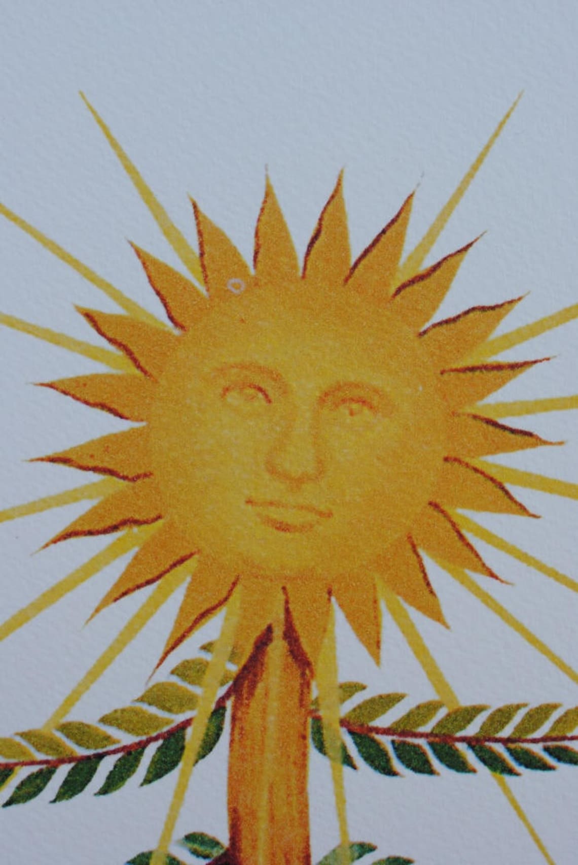 SALVADOR DALI : The Sun tree Signed LITHOGRAPH 800 copies | Etsy