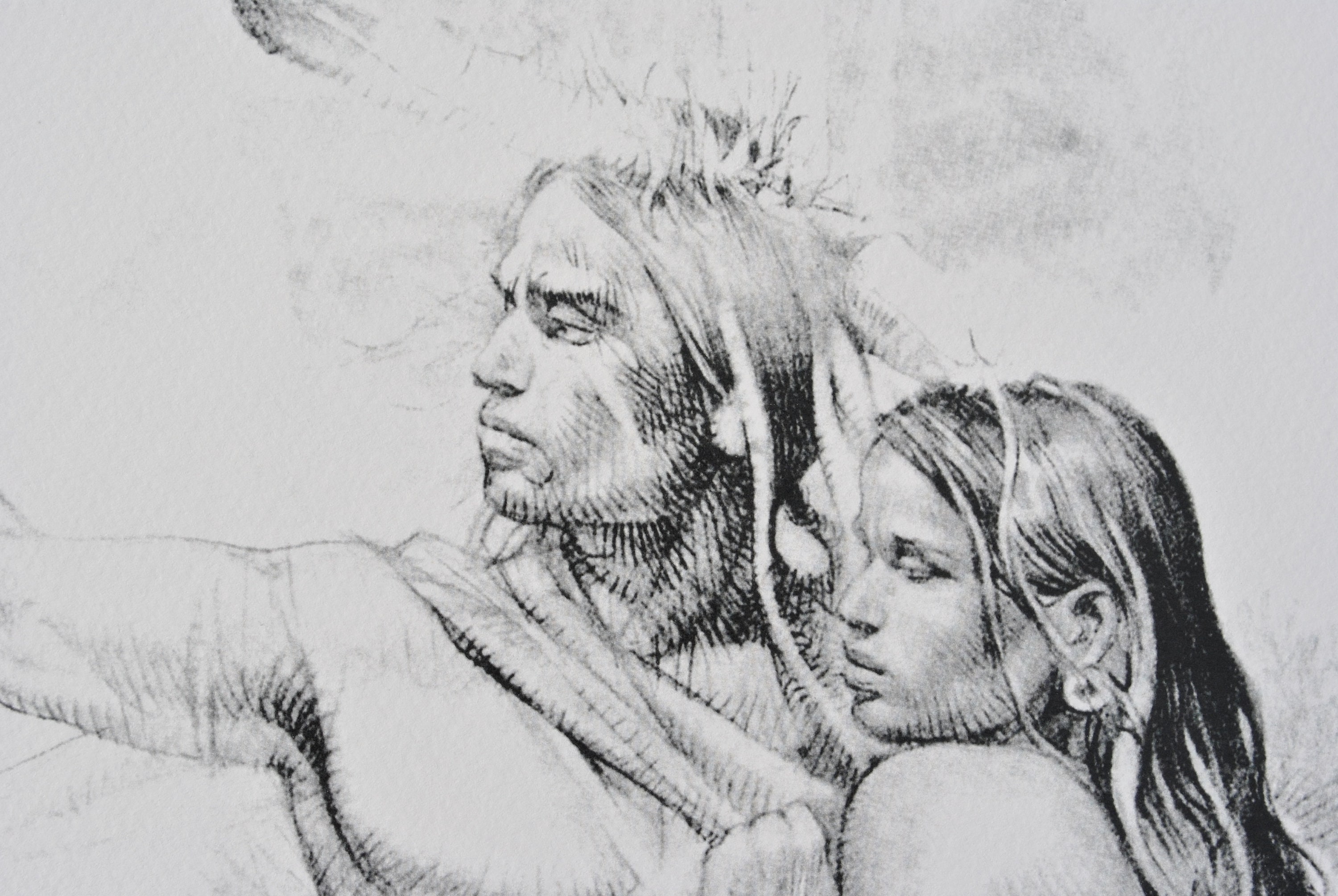 Paolo SERPIERI : the Indian Warrior Erotic Signed Print - Etsy