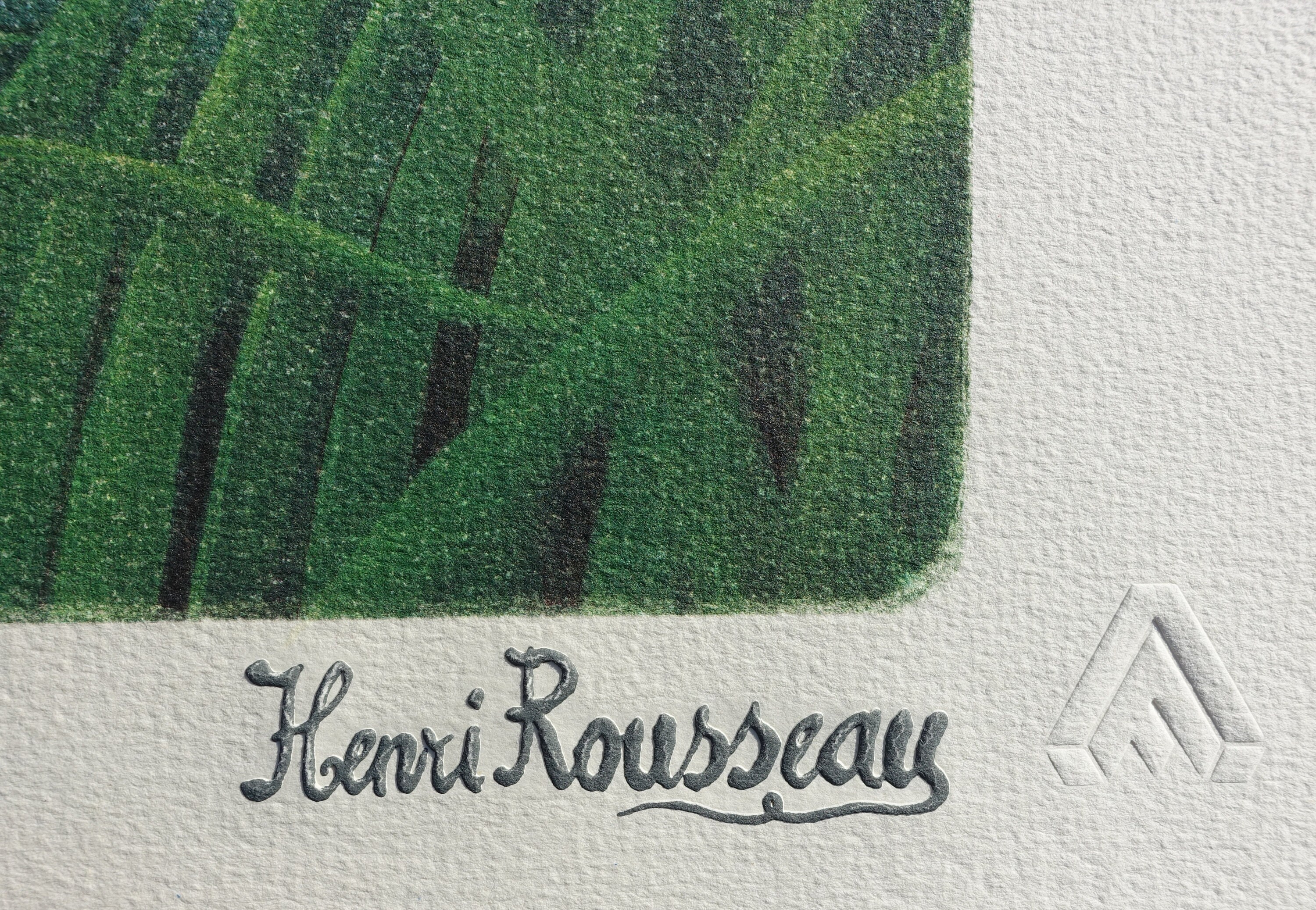 Original LITHOGRAPH Signed and Numbered From Henri ROUSSEAU : - Etsy