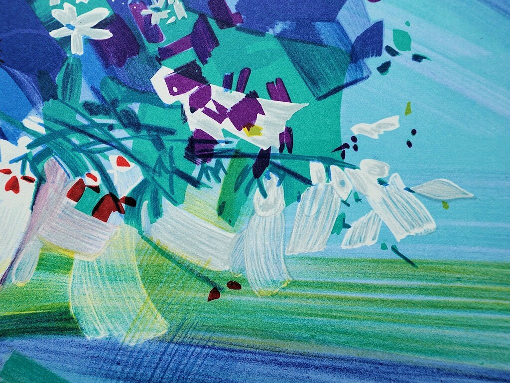 Claude MARS Bouquet of Colours in Summer Original Signed - Etsy