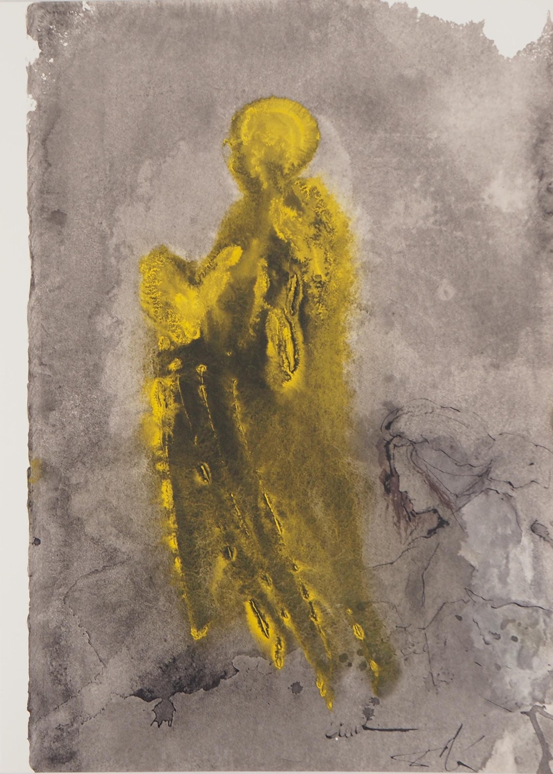 Salvador DALI : the Golden Mantle, Original Signed Lithograph, 1967 - Etsy