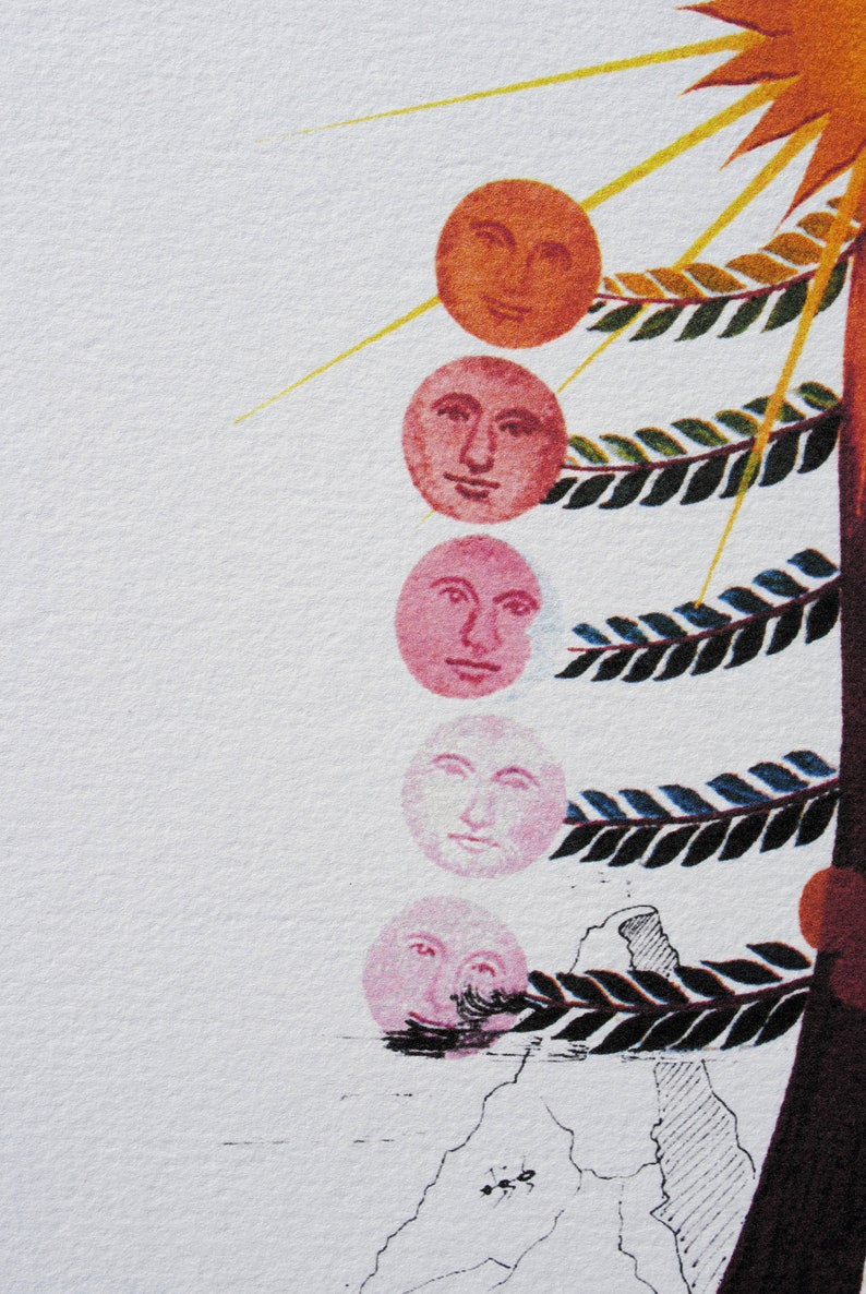 SALVADOR DALI : the Faces Tree Signed LITHOGRAPH 800 - Etsy