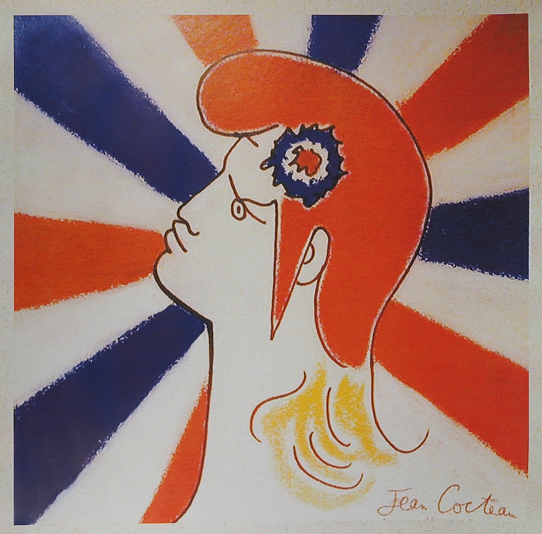 Jean COCTEAU: La Marianne, Original Signed Period Poster, 1961 - Etsy