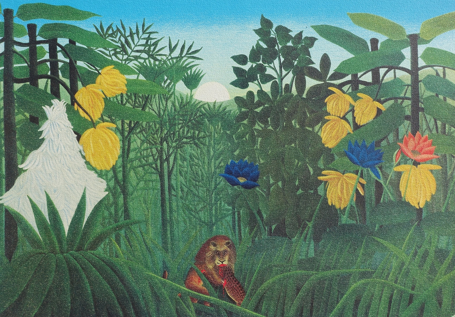 Original LITHOGRAPH Signed and Numbered From Henri ROUSSEAU : | Etsy