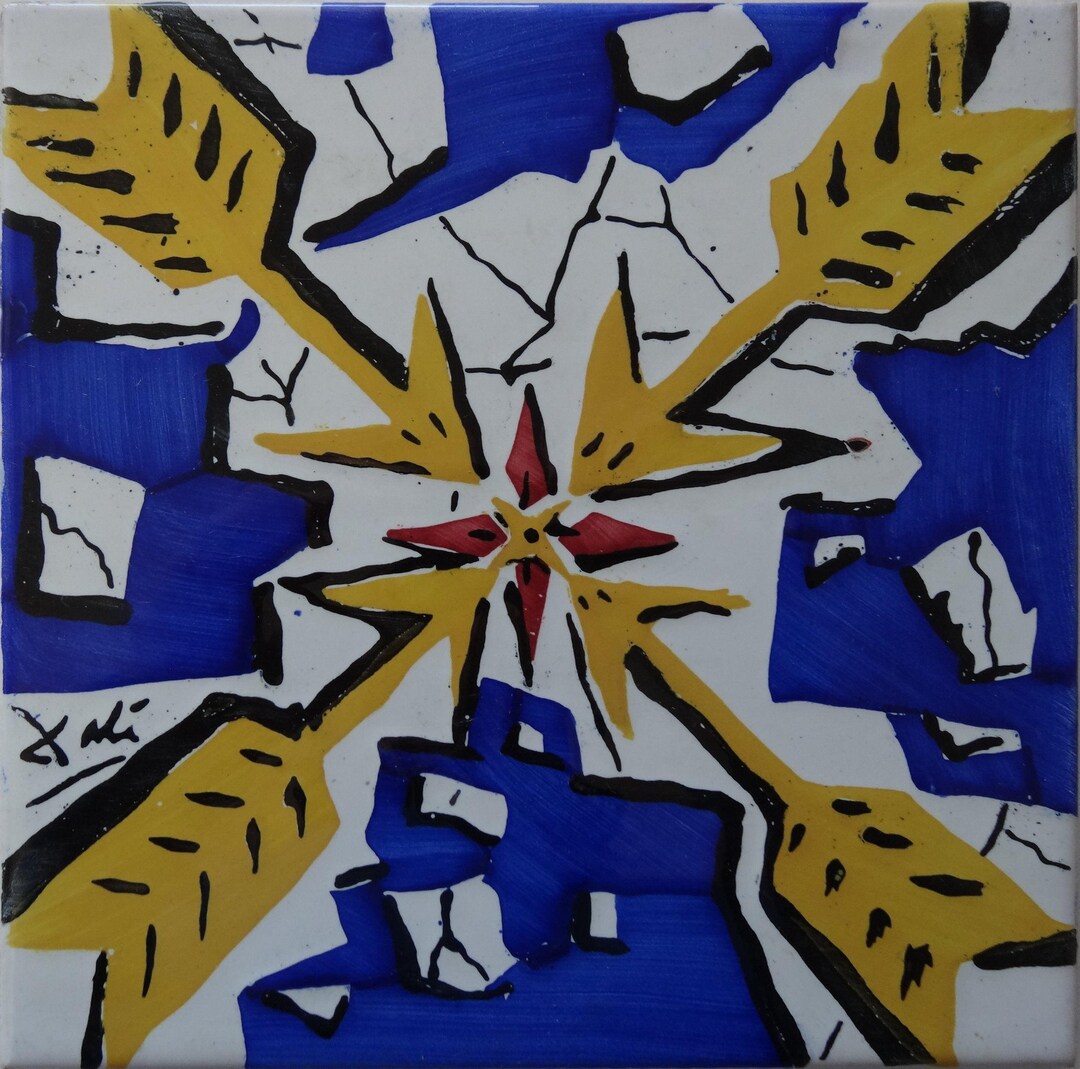 Salvador DALI: Cardinal Arrows, Original Signed Ceramic, 1954 - Etsy Canada