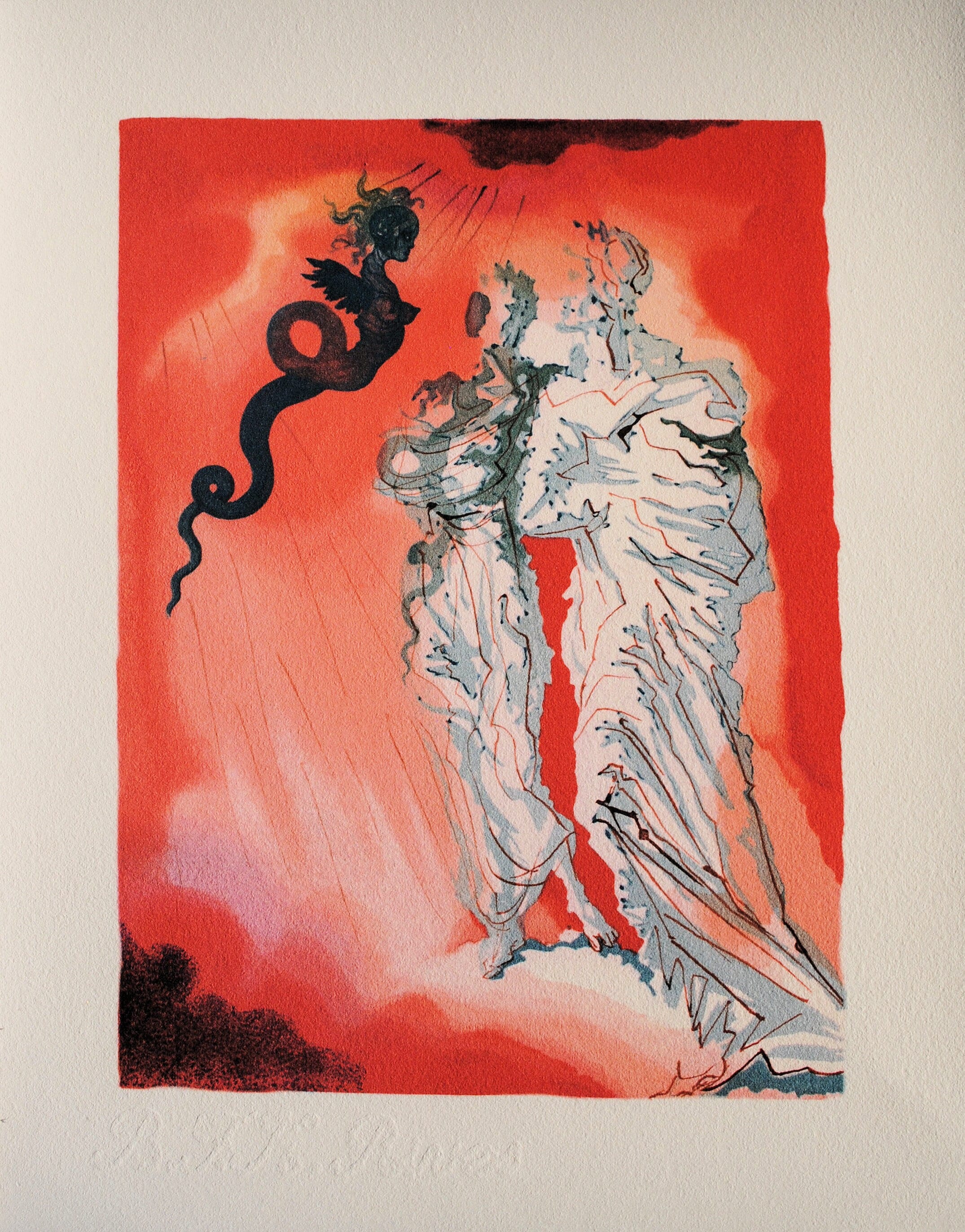 Prints Home Décor The appearance of Dis Certificate Original woodcut ...