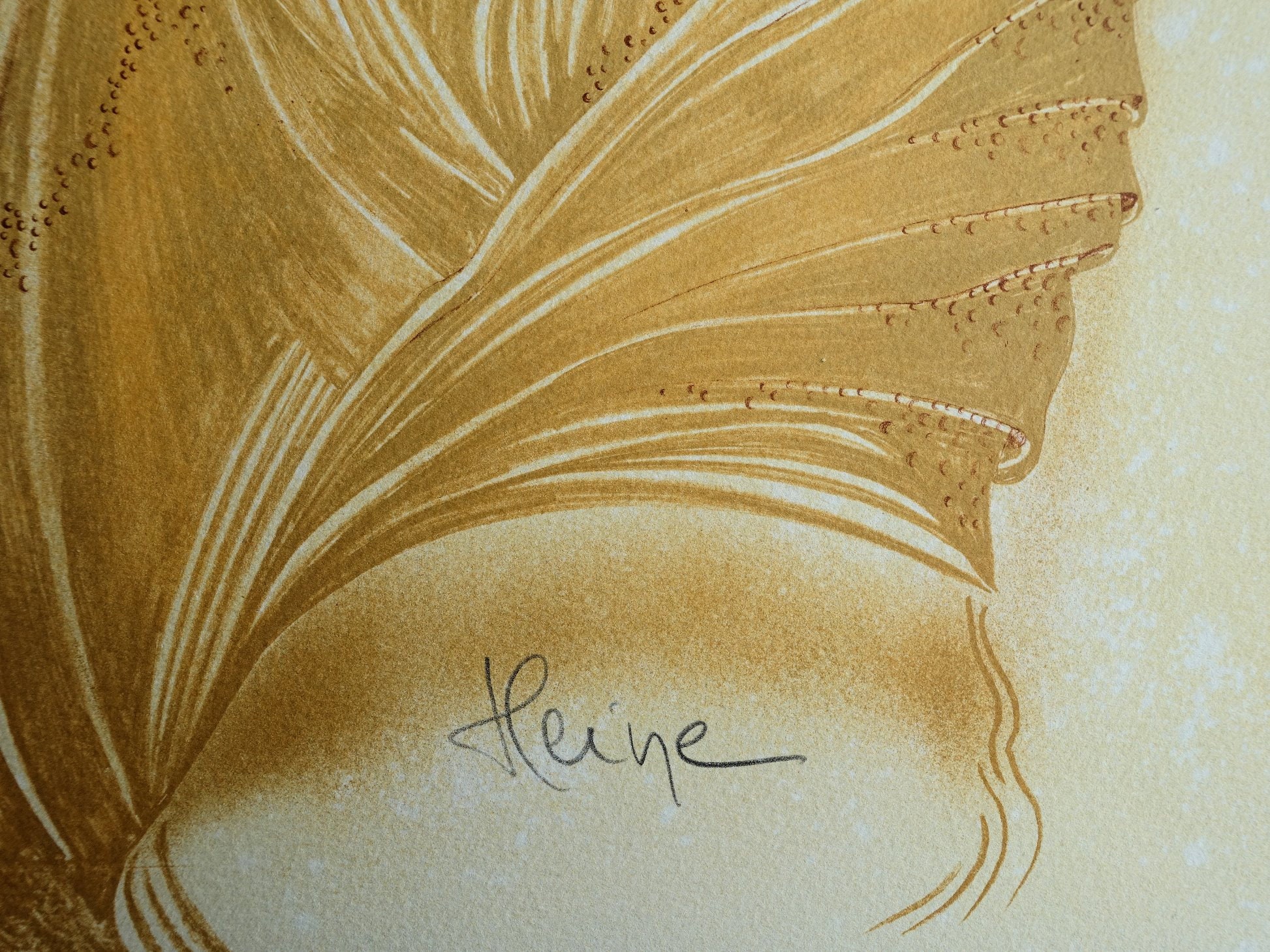 Jean HEINE Original LITHOGRAPH Pencil Signed and Numbered - Etsy