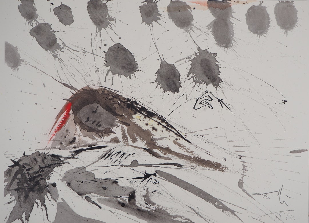 Salvador DALI: Pieta, Original Signed Lithograph, 1967 - Etsy