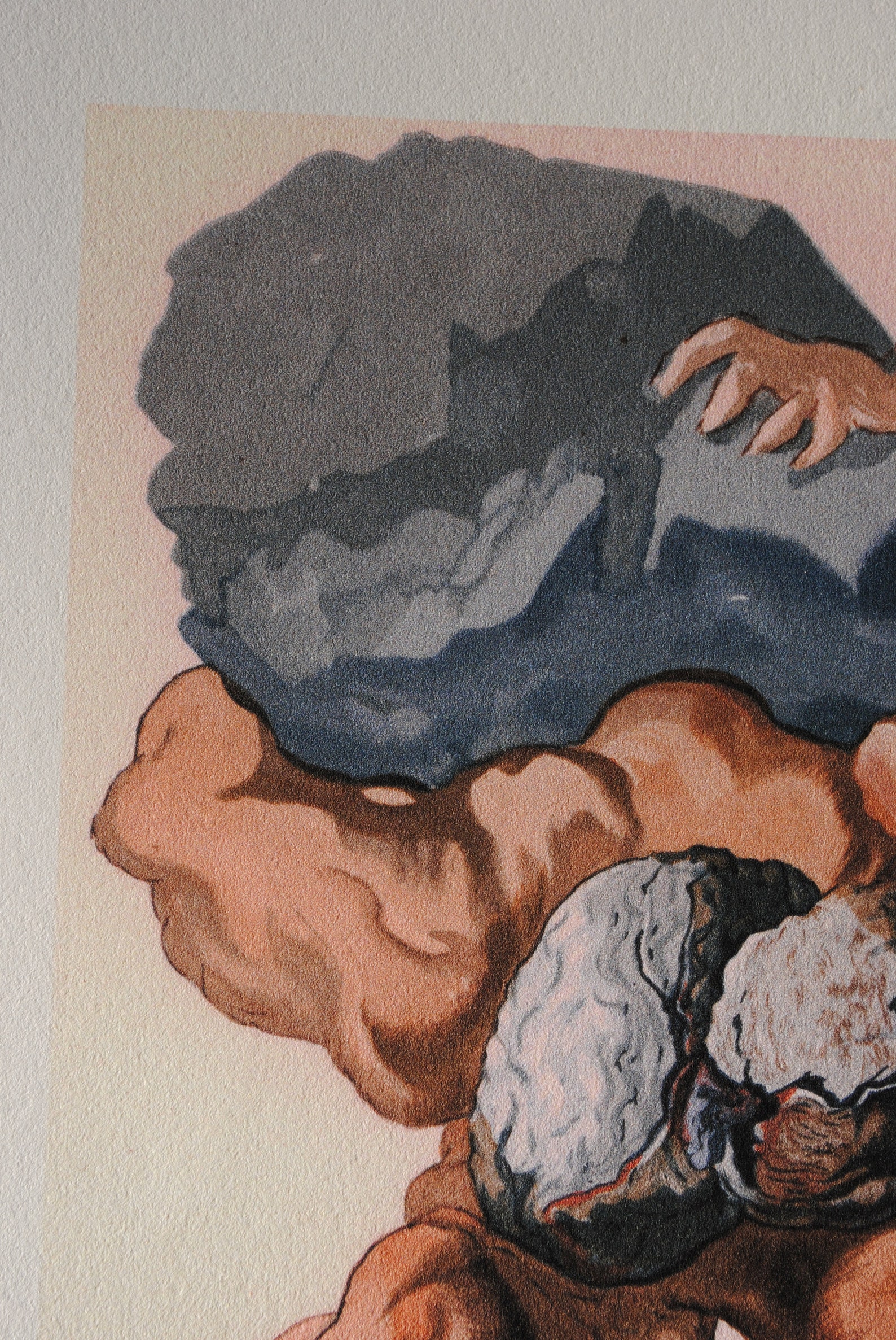 SALVADOR DALI : Hell 7 Original Woodcut 1960 Divine - Etsy