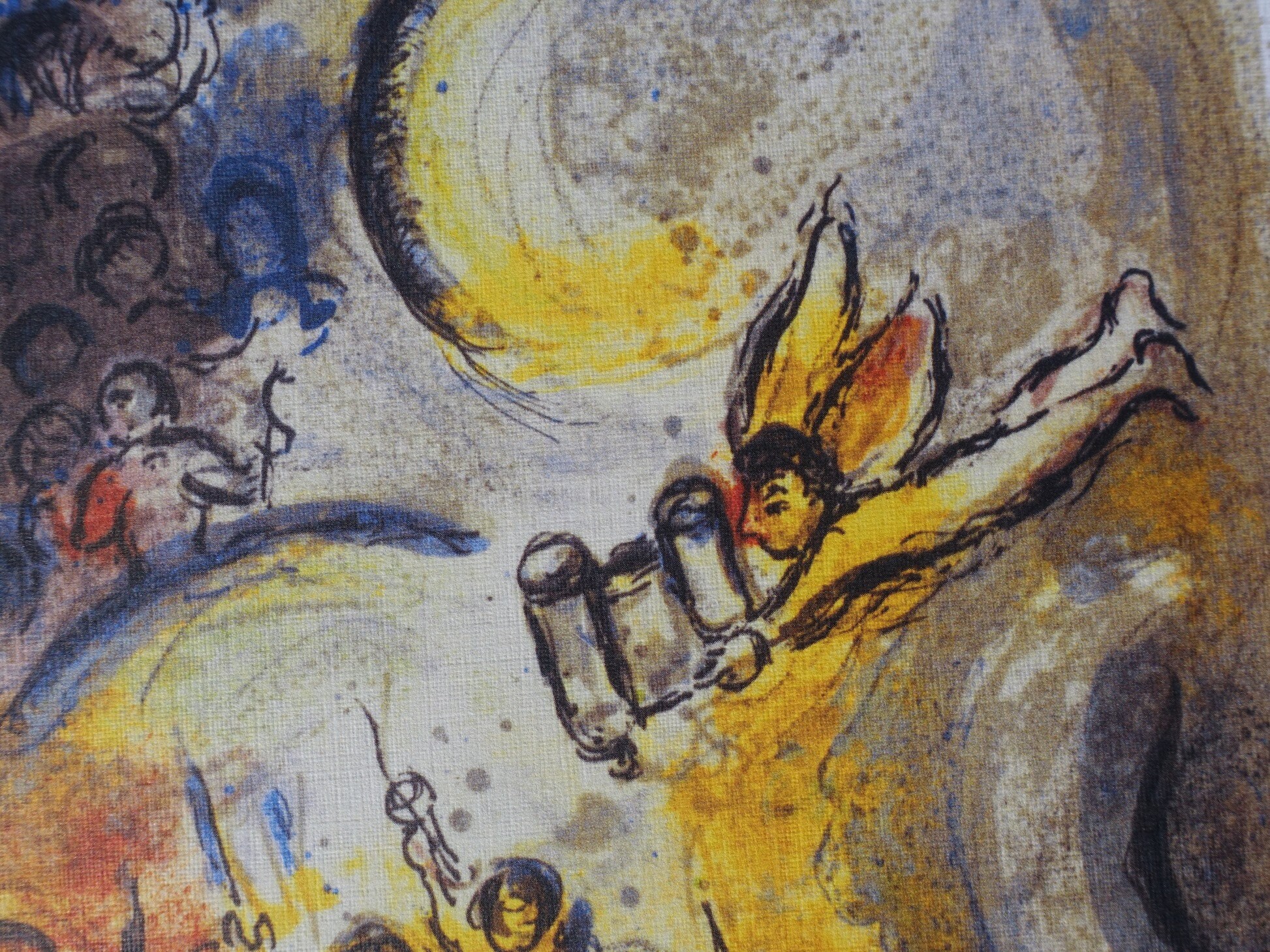 Marc CHAGALL : Moise and the Cross of the Red Sea Signed and | Etsy Canada