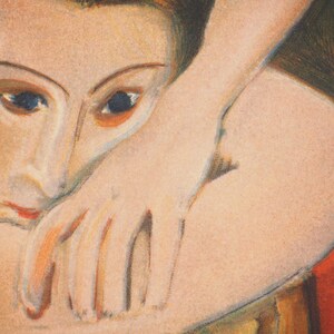 Henri MATISSE: Blue Eyes, Vintage Signed Lithograph, 1954 - Etsy