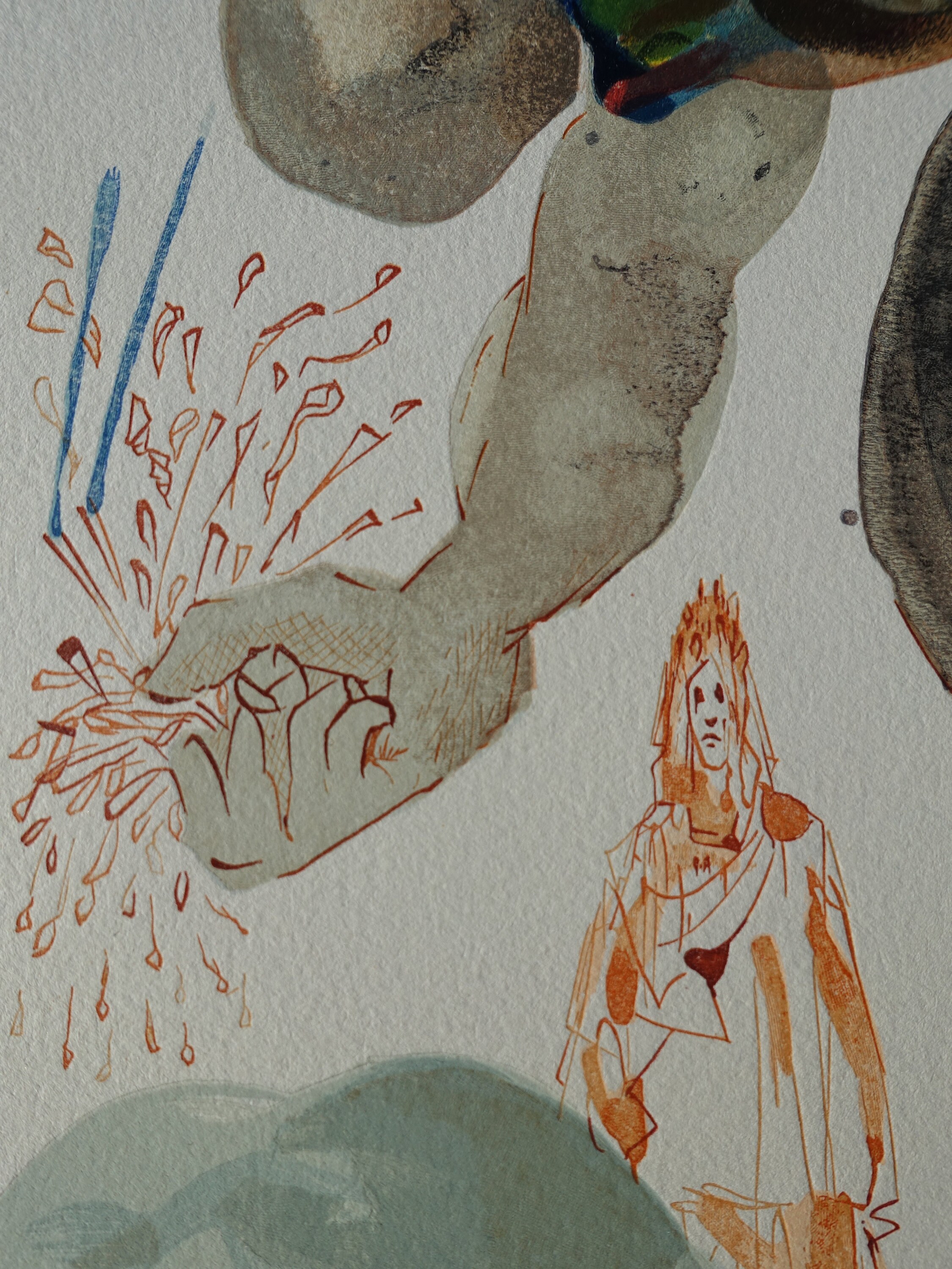 Salvador DALI: Inferno 31, the Giants, Original Engraving, DIVINE ...