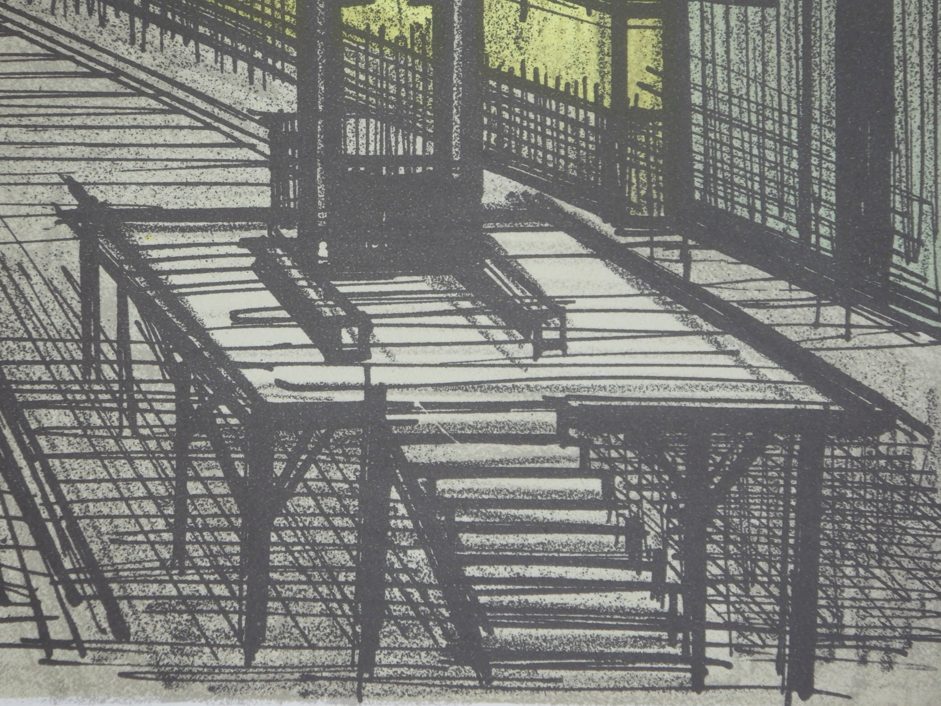 BUFFET Bernard : the Guillotine Original LITHOGRAPH - Etsy