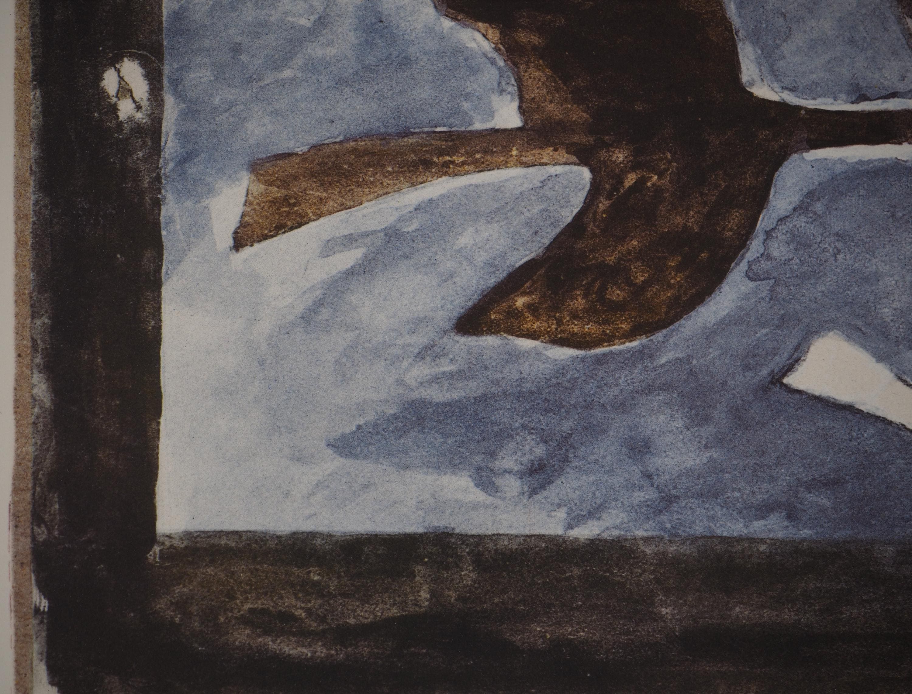 Georges BRAQUE - Bird in Flight - Phototype Print - 1962 - Cahiers D ...