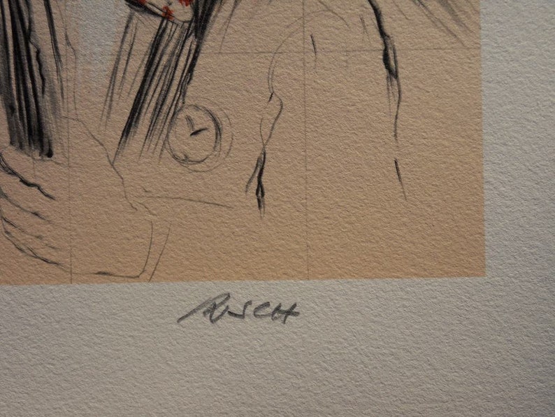 Pierre RISCH : Jazz # Original LITHOGRAPH - Signed and Numbered - 350 ...