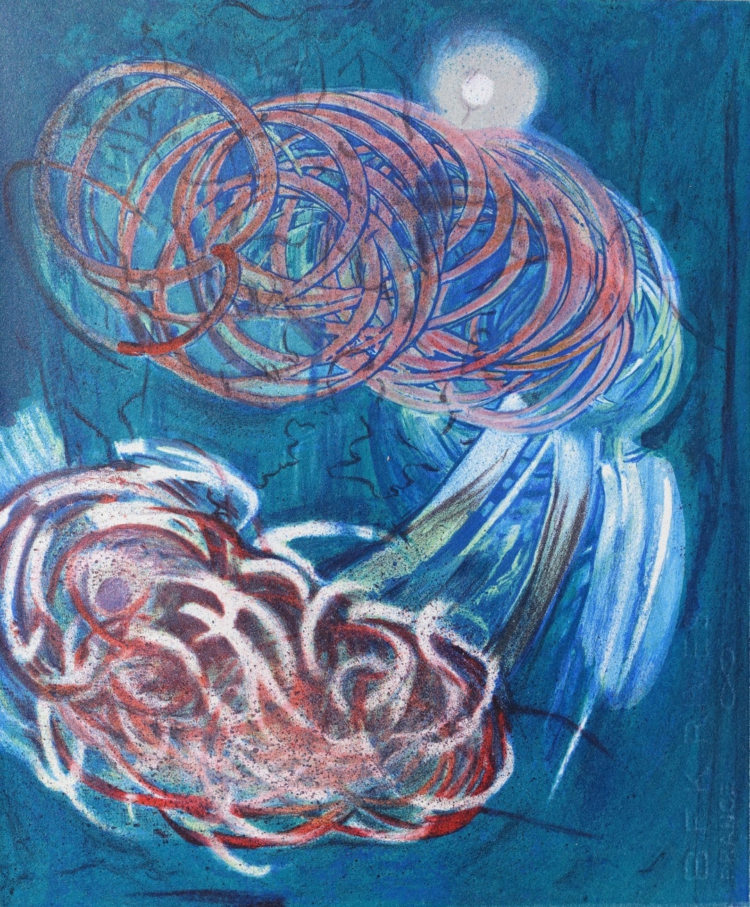 André VERDET : 8 Original LITHOGRAPHS, 1992 With Certificate of ...