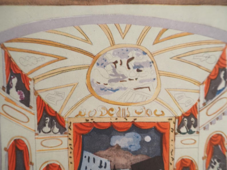 Pablo PICASSO: Set Design for Pulcinella, Signed Lithograph & Pochoir ...