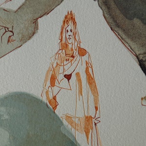 Salvador DALI: Inferno 31, the Giants, Original Engraving, DIVINE ...