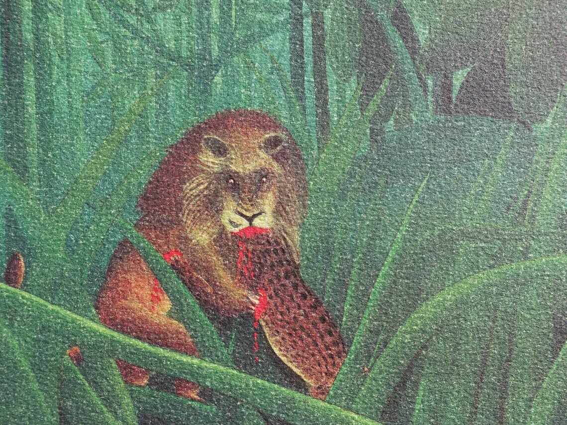 Original LITHOGRAPH Signed and Numbered From Henri ROUSSEAU : - Etsy