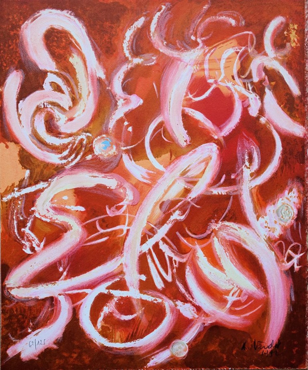 André VERDET : the Spark of Life - Original Pencil Signed and Numbered ...