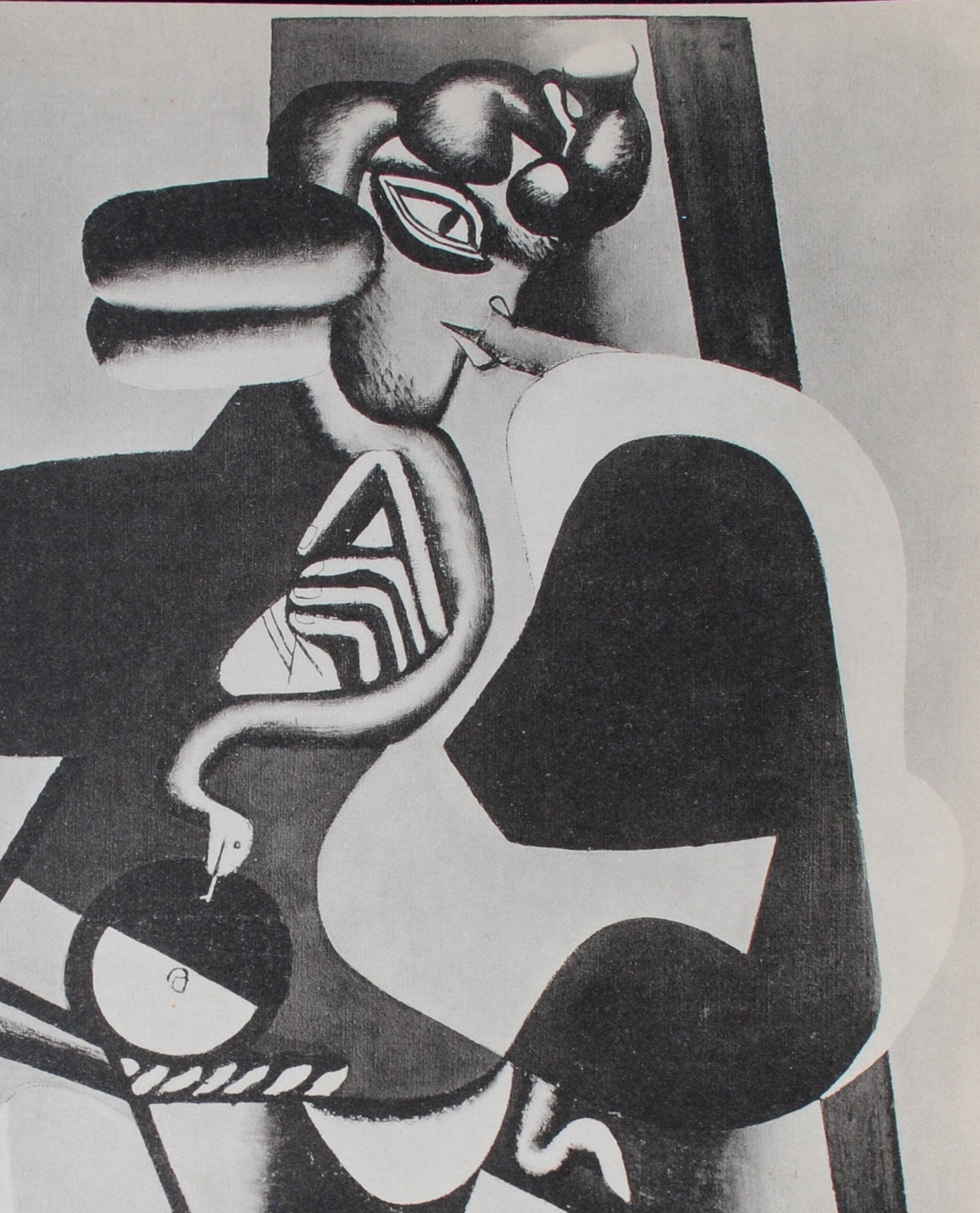 LE CORBUSIER Cleopatra Woman Signed Engraving 1938 - Etsy
