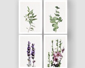 Botanical wall decor | Etsy