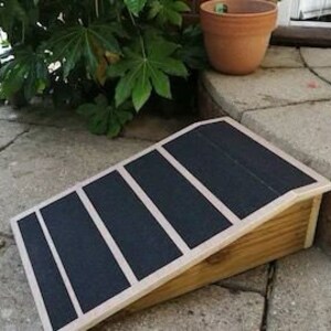 18cm H X 40cms W X 60cms L. Back Door/patio Ramp, Wide Top Non-slip ...