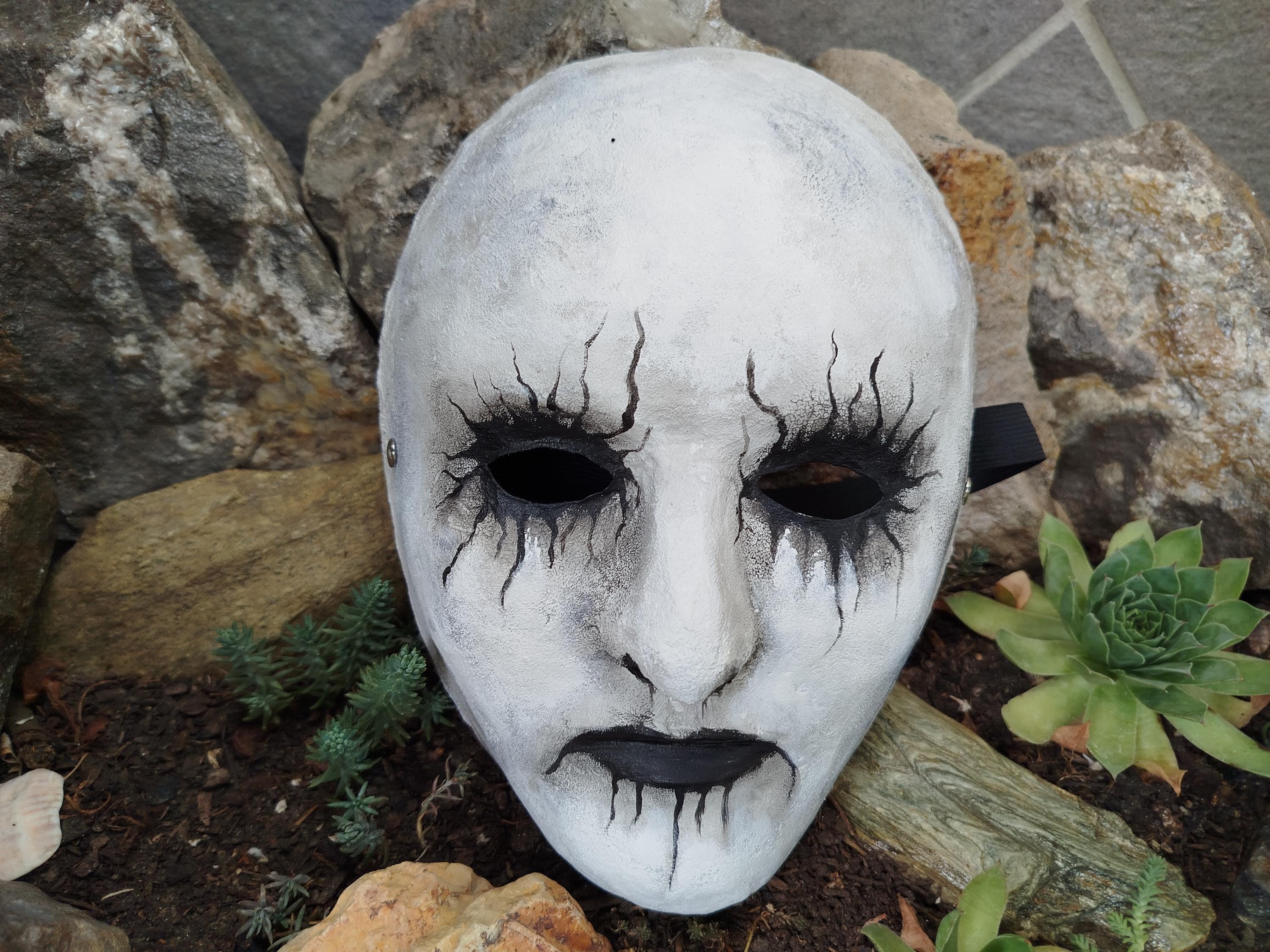 Corpse-paint Mask, Black Metal Mask - Etsy