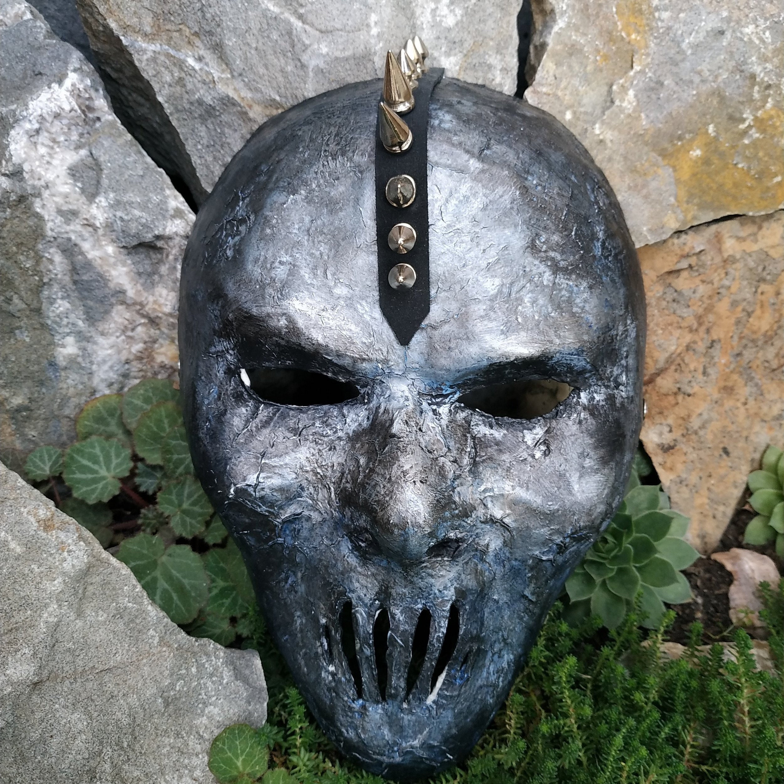 Metal/punk/rock Mask, Wearable Mask - Etsy