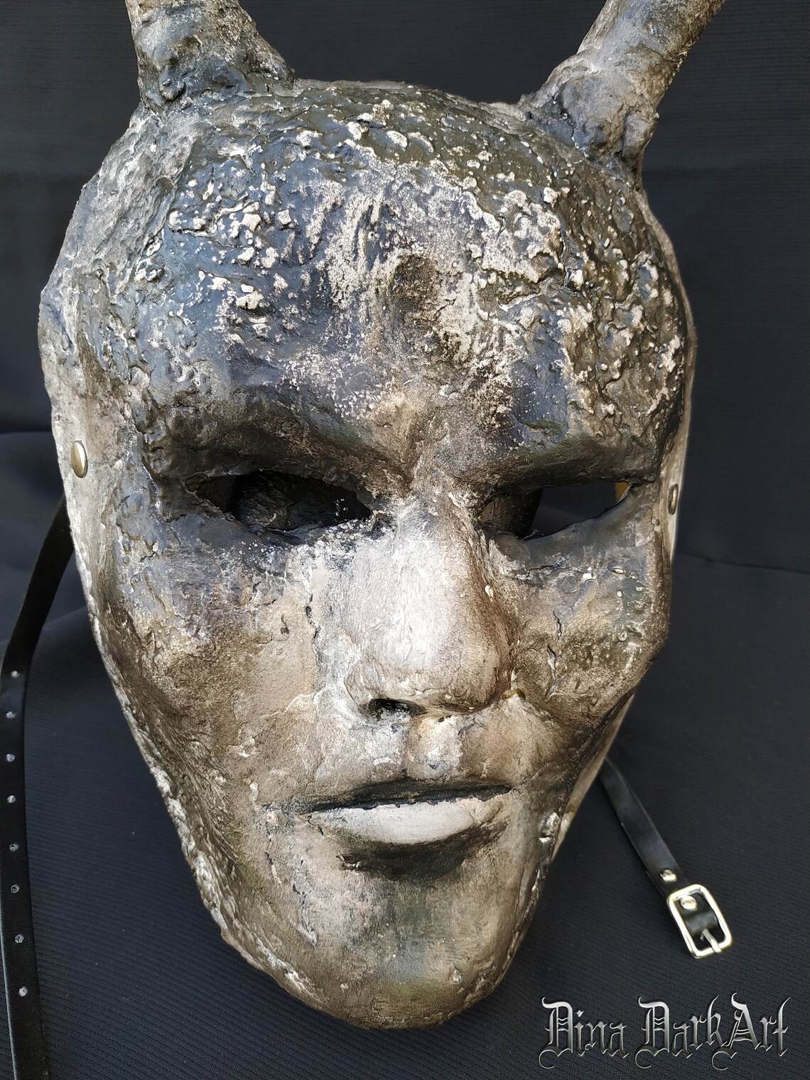 Lucifer mask Demon mask Wearable mask Halloween mask Mask | Etsy