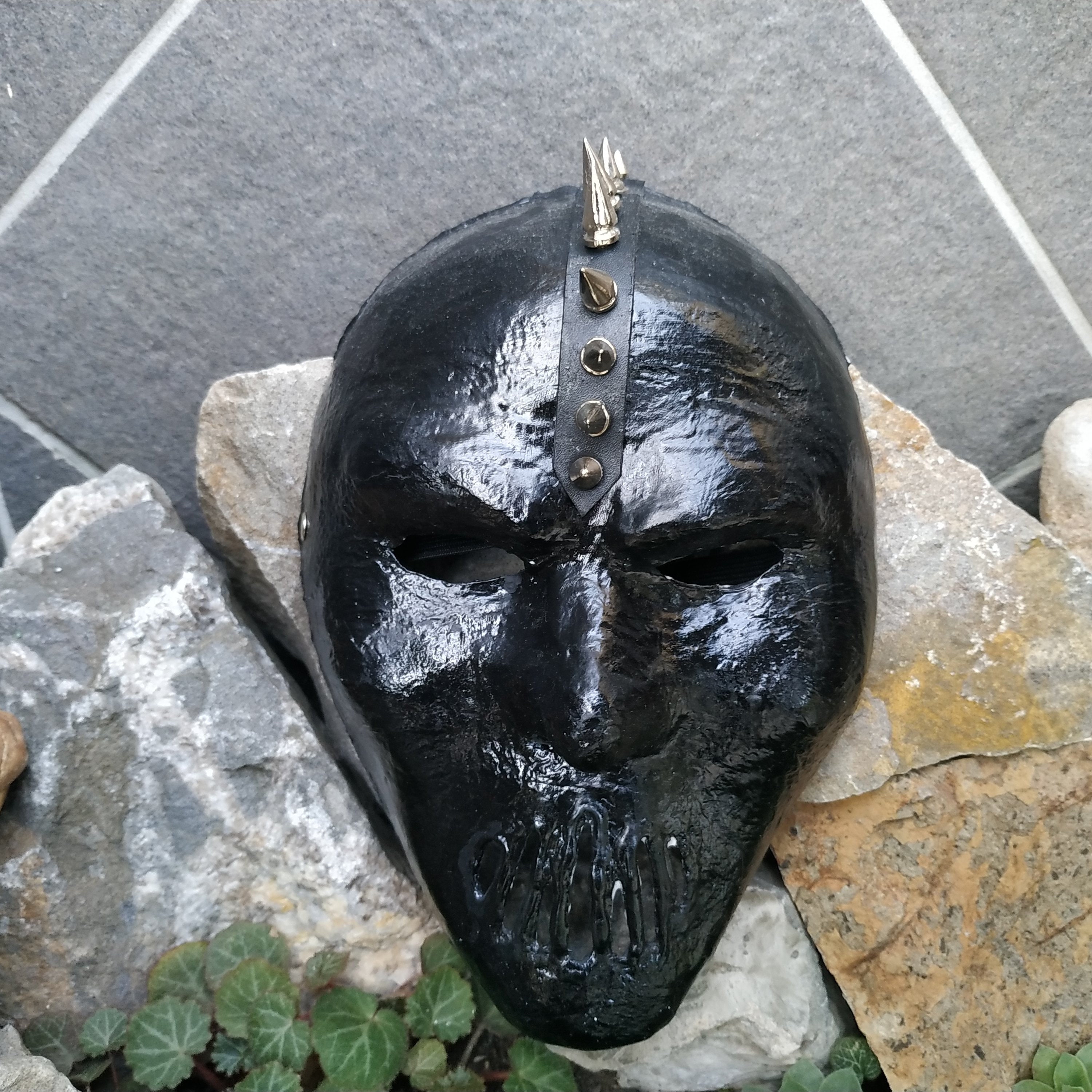 Metal/punk/rock Mask, Wearable Mask - Etsy
