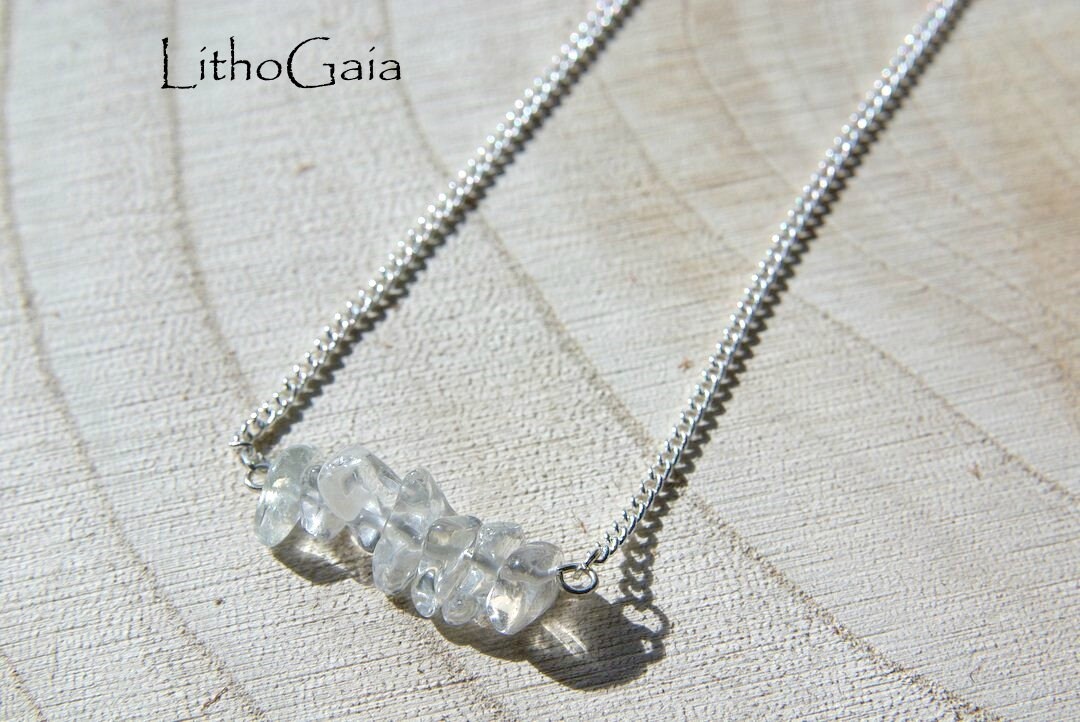 Quartz Crystal Necklace Personalized gift Christmas gifts | Etsy