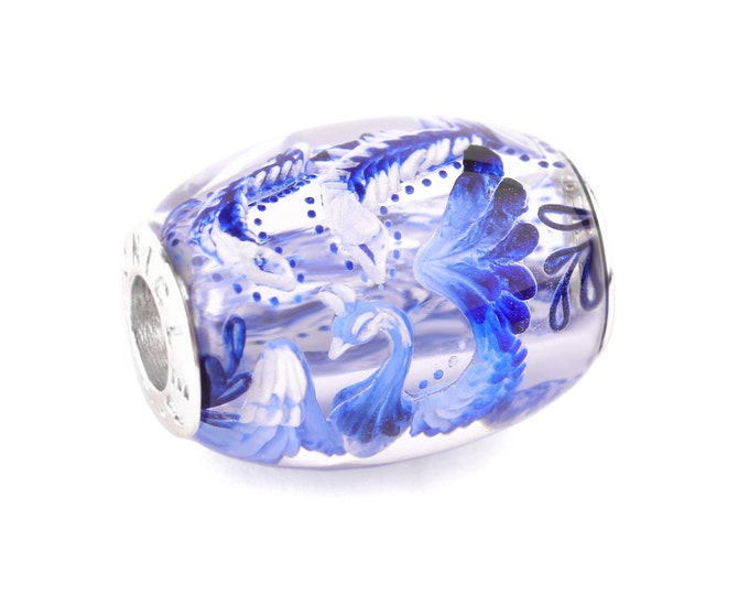 Charm “indigo Phoenix” by Chronicles, Charm for Bracelets, Jewelry for ...