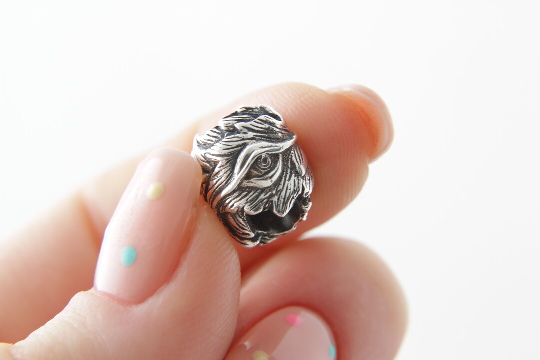 All SEEING EYE FEATHER Sterling Silver Charm by Chronicles - Etsy