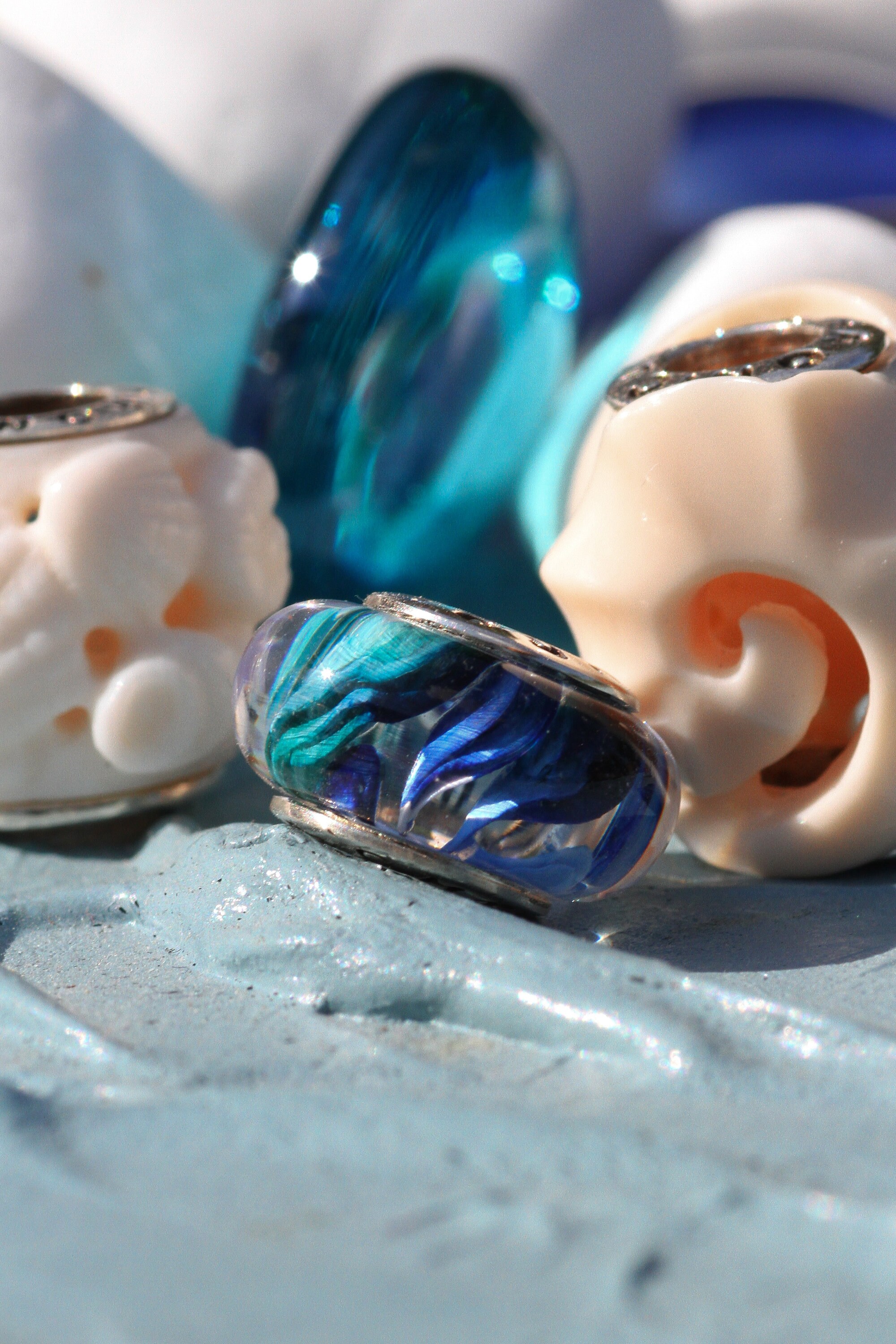 Chronicles Crystal Baltic Collection Bead sea Wave Elite - Etsy