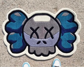Kaws Rug Hand Tufted - Etsy