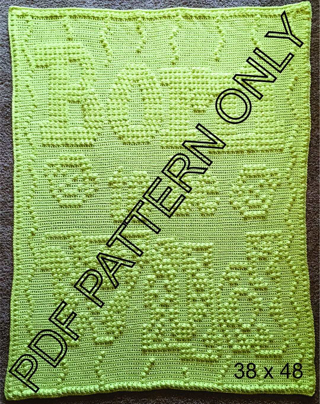 Born to Be Wild Baby Blanket - PDF Format Crochet Pattern - Etsy