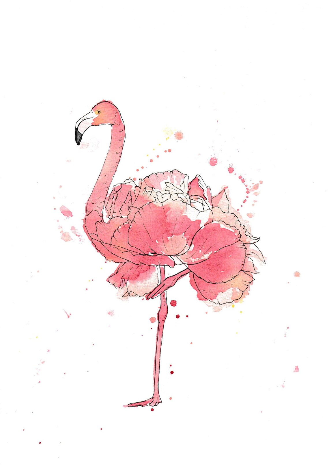 Original Flamingo Design Mens Bowling Shirt - Etsy