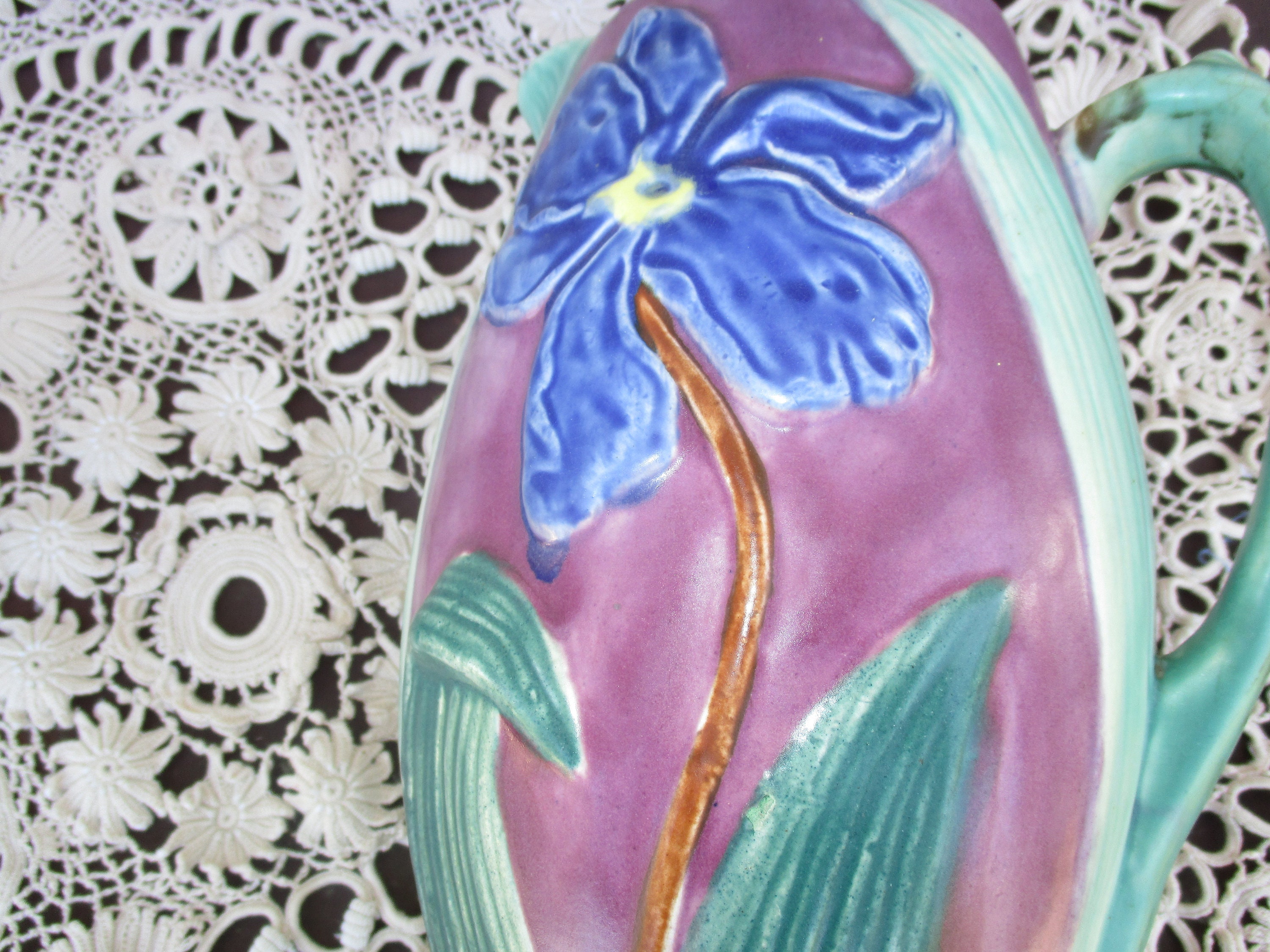 Antique Shorter and Son Very Rare Ceramic IRIS Jug/pitcher. - Etsy