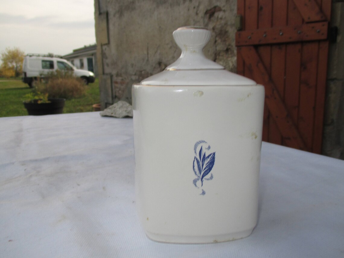 Ringtons Tea Caddy Made by Wade Heath Ceramic - 75th Anniversary - Good ...