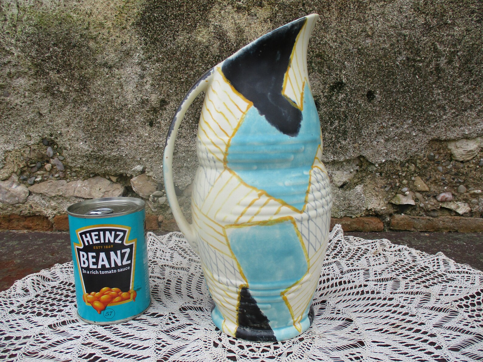 Stunning Large BESWICK Art Deco Jug. Model: 561. Handcraft. Ceramic ...