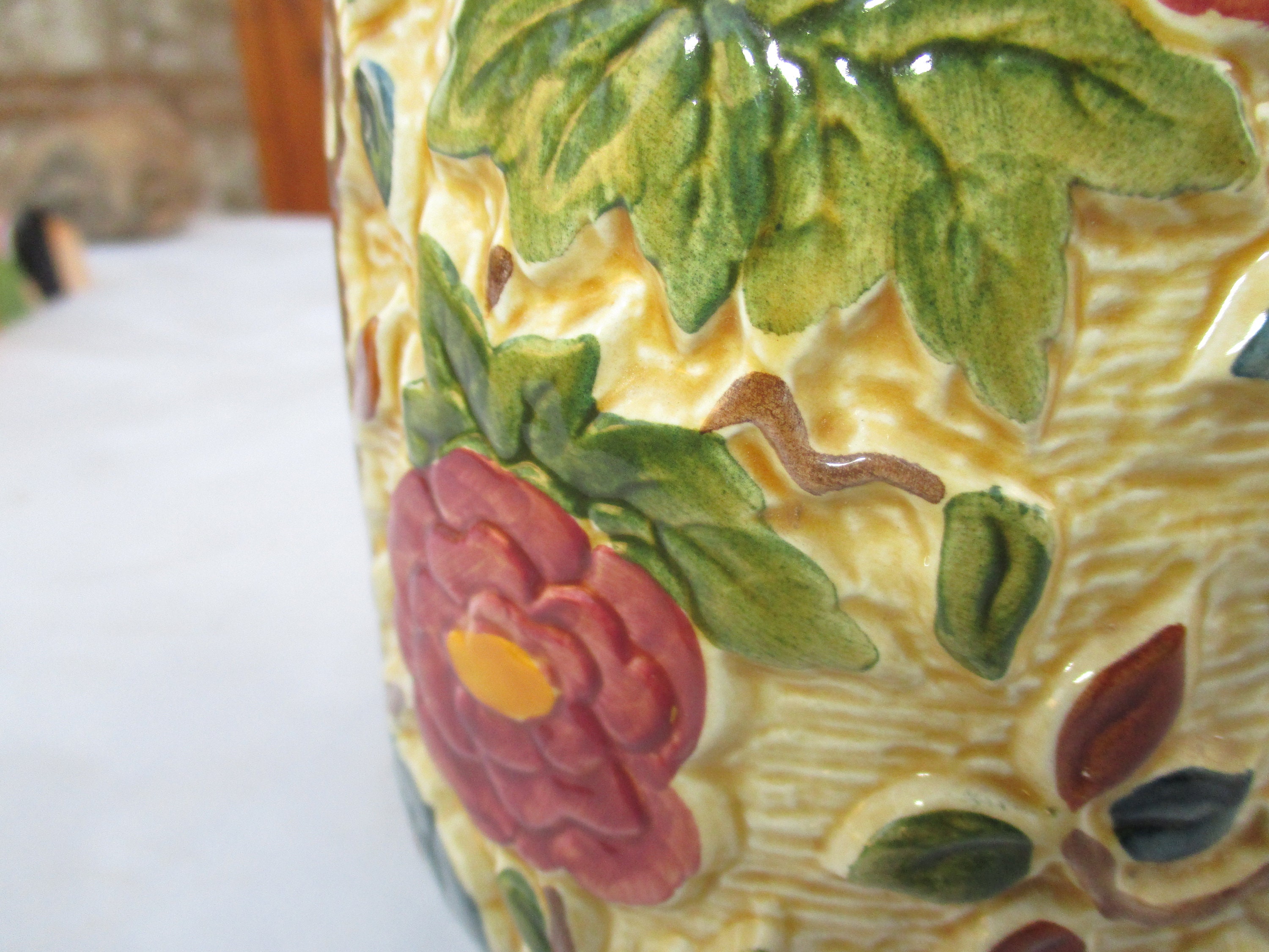 Superb Indian Tree Vase. H.J. Wood Staffordshire | Etsy