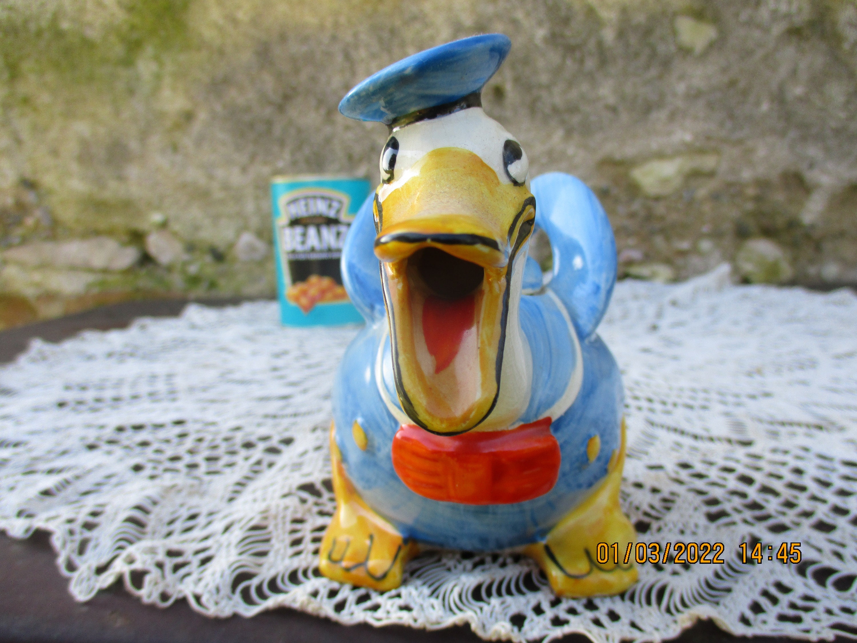 Extremely Rare Wadeheath Donald Duck Tea Pot. Small Size. With ...