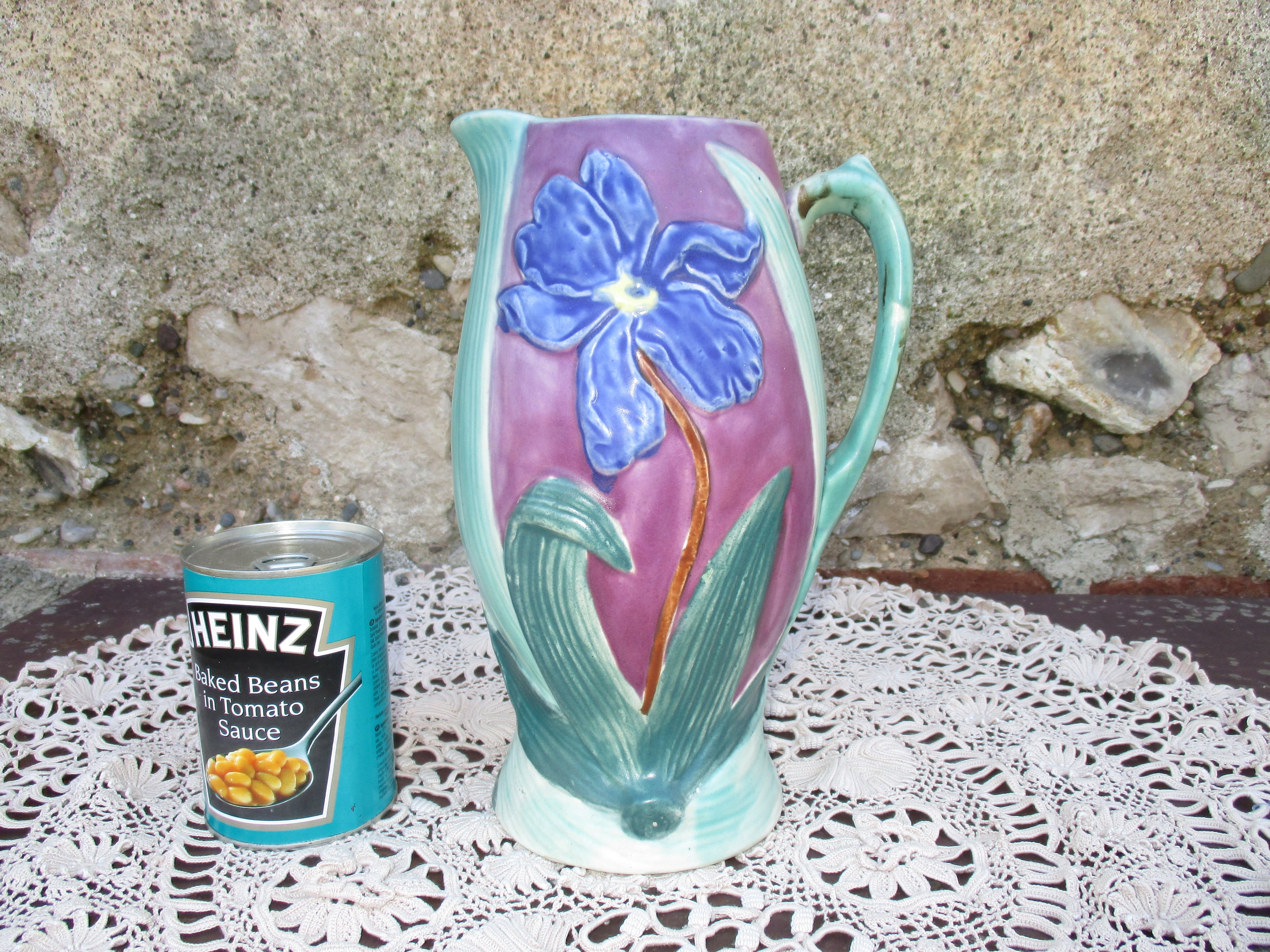 Antique Shorter and Son Very Rare Ceramic IRIS Jug/pitcher. - Etsy