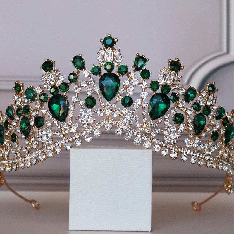 Green Headpiece - Etsy