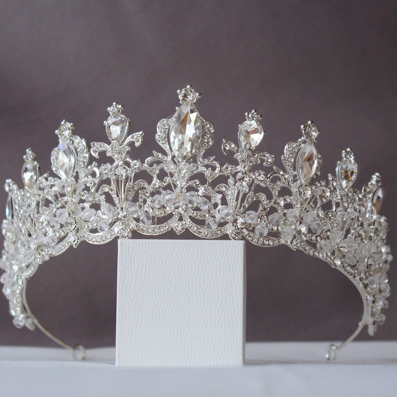 Silver Tiaras for Women - Etsy