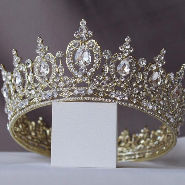 Tall Bridal Crown - Etsy